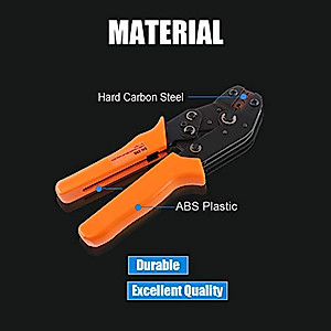 Glarks SN-28B Terminal Professional Pin Crimping Tool for 2.54mm 3.96mm 28-18AWG 0.1-1.0mm2