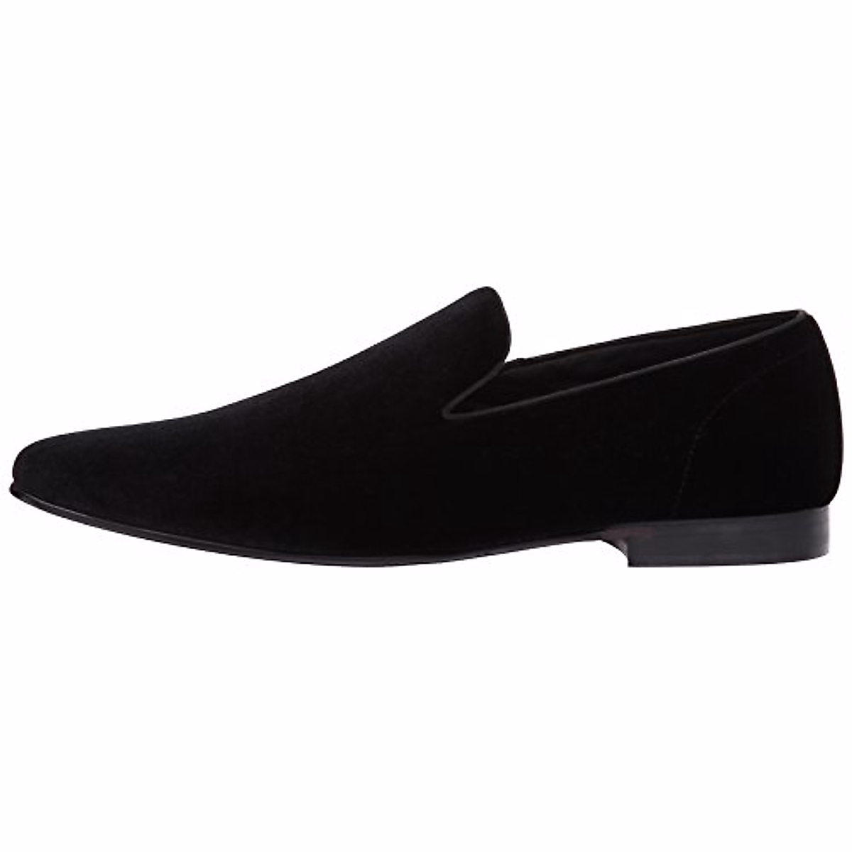 Steve Madden Men's Laight Loafer, Black Velvet, 9.5