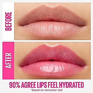 Maybelline Lifter Gloss, Hydrating Lip Gloss with Hyaluronic Acid, High Shine for Plumper Looking Lips, Ruby, Berry Neutral, 0.18 Ounce
