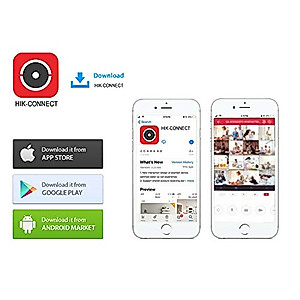 2MP PoE Security IP Camera - Compatible with Hikvision DS-2CD2023G0-I Bullet,Indoor and Outdoor,Weather Proof,IR Night Vision, 4mm Lens, English Version, Firmware Upgradable