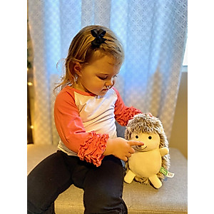 ANIMAL ISLAND AILA Sit & Play Hedgehog Plush Stuffed Animal Learning Companion