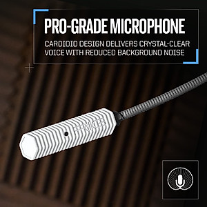 RIG 500 PRO HS GEN 2 Competition Grade PlayStation Gaming Headset for PS4, PS5 and Nintendo Switch - 50mm Speaker Drivers - Flip-to-Mute Microphone - White