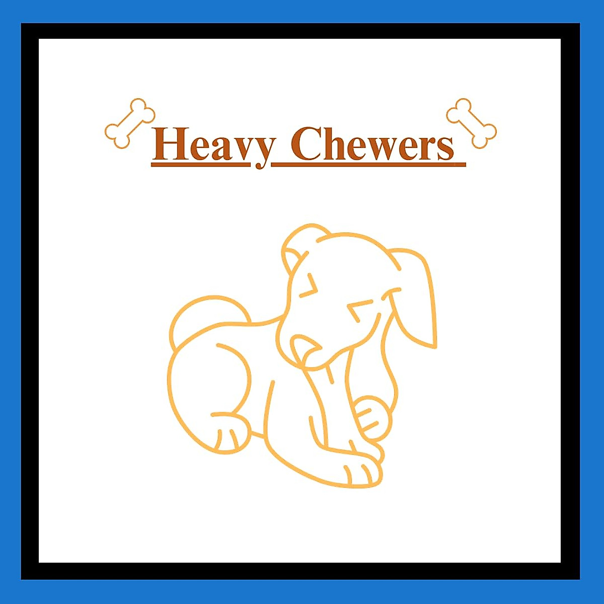 AccessiPets Dog Chews Bundles for Medium and Large Dogs, 6 inch Highly Digestible Rawhide Rolls Bundle with 1 Dog Waste Roll (Natural Beefhide, 3 Count)