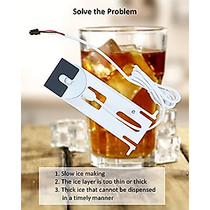 000008660 Ice Thickness Probe Assembly Fits for Manitowoc Indigo Series Ice Machine Part, Ice Thickness Control