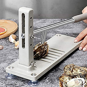 Horizontal Oyster Shucker, Oyster Clam Opener Tool and Knife Set For Hotel & Family Buffet