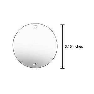 Monarchy Solutions Premium Metal Bird Deterrent Discs 16 Discs Set Reflective Hanging Device to Keep Birds Away Like Woodpeckers, Pigeons, Ducks, Herons, Grackles, Geese & Pest , Bird Blinder disks