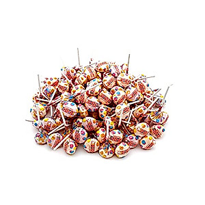 Smarties Lollipops Original Flavor - Bulk Pack 2 Pounds (About 100 Count) - Vegan-Friendly Hard Candy