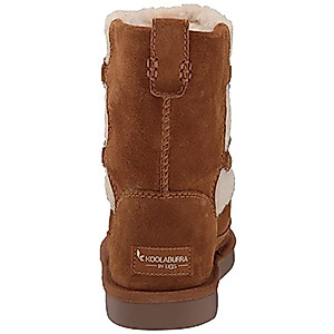 Koolaburra by UGG womens K Michon Short Boot, Chestnut, Size 2