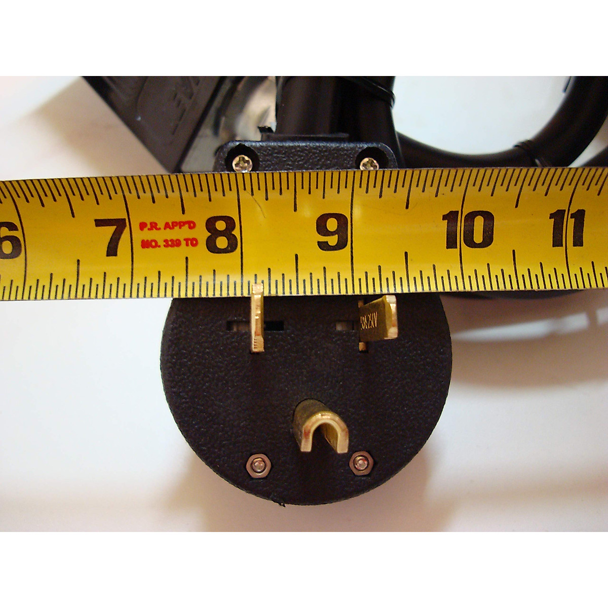 6-50P Male 3-Pin Welder Plug to 14-50R Female 4-Prong Welder Receptacle Socket Outlet Electric Power Cord Cable Miller Lincoln Hobart Plasma Cutter Adapter/Converter NEMA FX424