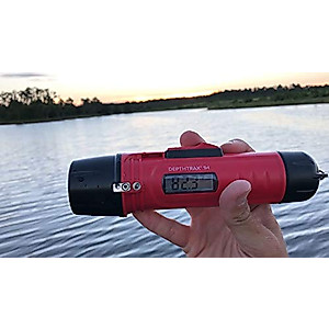 HawkEye DT1H Handheld Depth Finder with Temperature, 300 Feet