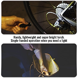 BEKLA Rechargeable Keychain Flashlight, 120 Lumen Mini Flashlight, EDC Keychain Light, Flashlight Keychain, Small Flashlights.