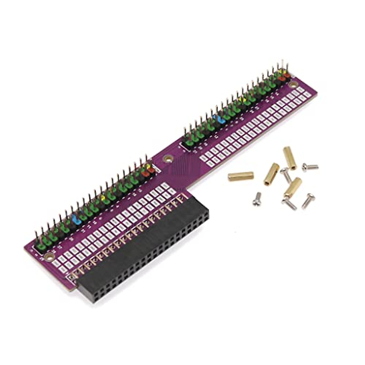 Iunius Raspberry Pi 400 GPIO Header Expansion Adapter with Color Coded Header Easy Connect to Your Pi400 Green