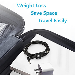 CERRXIAN 6.5ft 100W PD USB Type C Male Input to 90 Degree DC 4.0 x 1.7 mm Male Power Charging Cable (4017-100W)