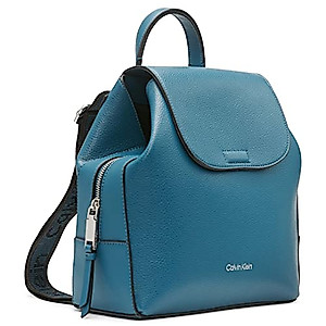 Calvin Klein Millie Novelty Backpack, Aegean Blue, One Size