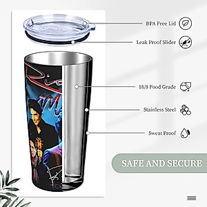 LAZHANG Richard Music Marx Stainless Steel Insulated Car Sippy Cup With Lid Travel Mug for Cold Hot 20 oz