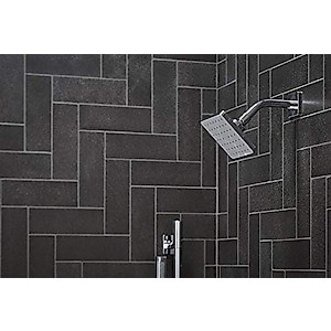 Katalyst 24805-CP Parallel 2.5 gpm Single-Function Showerhead Air-Induction Technology, Polished Chrome