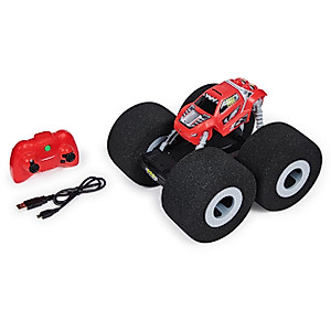 Air Hogs Super Soft, Stunt Shot Indoor Remote Control Car with Soft Wheels, Toys for Boys, Aged 5 and up