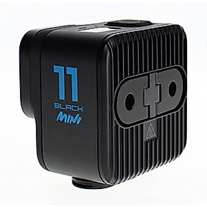 GoPro HERO11 (Hero 11) Black Mini - Waterproof Action Camera with 5.3K Ultra HD Video, 24.7MP Photos (CHDHF-111-TH) + 2pc 64GB Memory Card, High Speed Card Reader + Hero 11 Action Bundle (59 Items)
