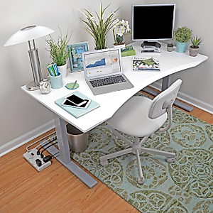 Tripp Lite 8 Outlet Surge Protector Power Strip, 8ft Cord Right Angle Plug, LIFETIME INSURANCE & $75K INSURANCE (TLP808) light gray