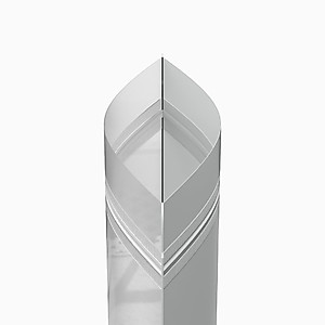 QQ Studio Pack of 100 Translucent Front Matte White Poly Plastic Resealable Bags (3.3oz (5" x 7"), White Stand-Up Pouch)