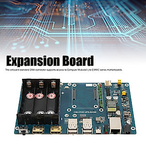 Septpenta Expansion Board Cm4 Poe Ups, Dynamic Route Management Multiple Protection Circuits, HD Multimedia Interface Quad USB 2.0, I2C Interface for Communication