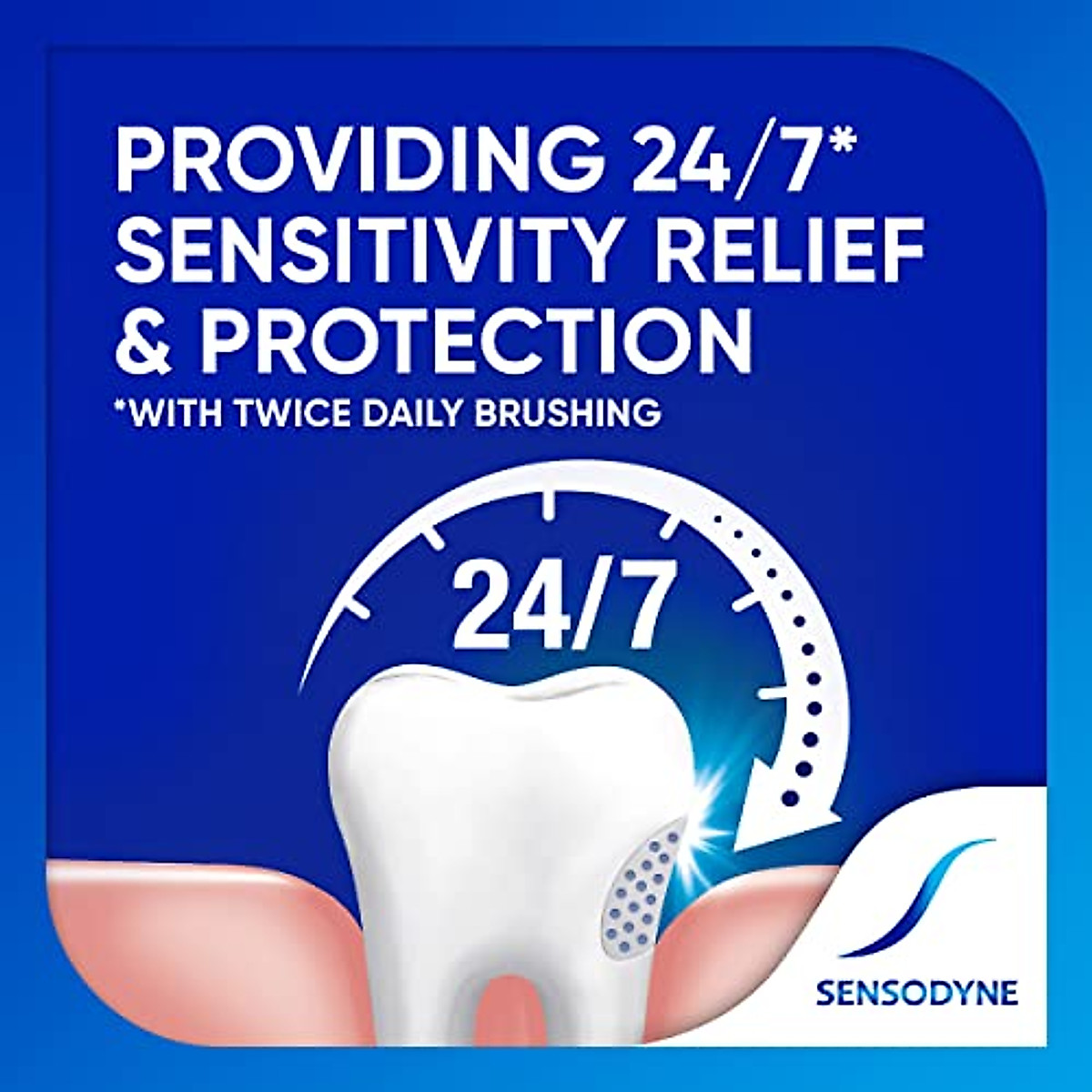 Sensodyne Extra Whitening Toothpaste - 4 Oz x 3 and Soft Toothbrush Pack - 2 Count Bundle