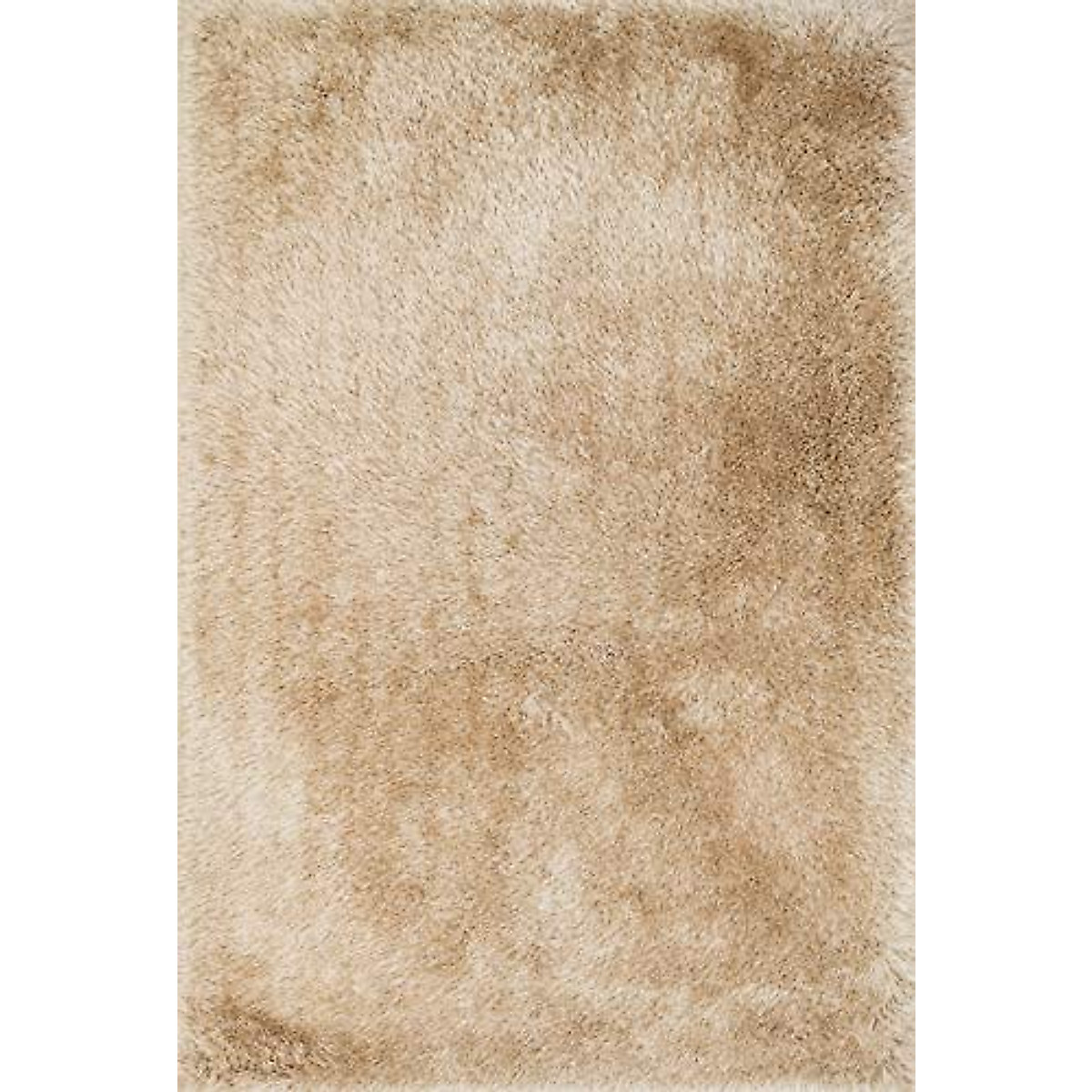 Loloi ALLURE SHAG Area Rug, 5'-0" x 7'-6", Beige