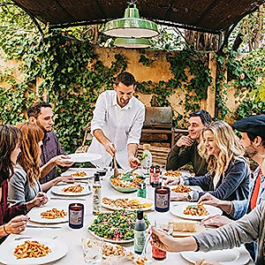 Citronella Candles Outdoor in Glass Jar 8.0oz Soy Wax Scented Candles for Home Patio Balcony, Set of 2