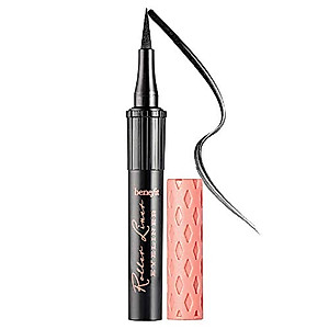 Benefit Cosmetics Roller Liner Eyeliner, Black, 0.01 fl oz / 0.5 ml Travel Sample Size Mini (Unboxed)