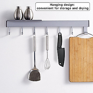 Nylon Knife with High Temperature Resistance for Nonstick Pans, Kitchen Knife Safe for Kids, Lightweight Plastic Knife Best for Cutting Bread, Pizza, Fruits, Vegetables (1, Full serration)