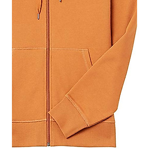 Amazon Essentials Men's Full-Zip Fleece Hoodie (Available in Big & Tall), Nutmeg, XX-Large