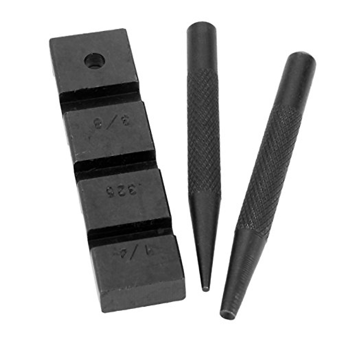 Hicello 3PCS Pocket Chainsaw Breaker, Chain Saw Repairing Mending Tool Set, Rivets and Link Removal Tool for Punch and Joiner Professional Chain Breaker Joiner Mending Kit