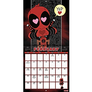 2023 Marvel Deadpool Wall Calendar