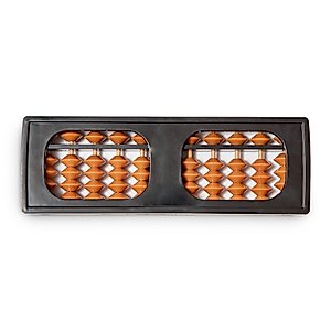 Digital Standard Abacus-17.8 cm-Professional 11-Column Soroban Calculator (Functional and Educational Tool)