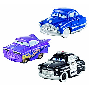 Disney Cars Toys Micro Drifters Cars, 7-Pack