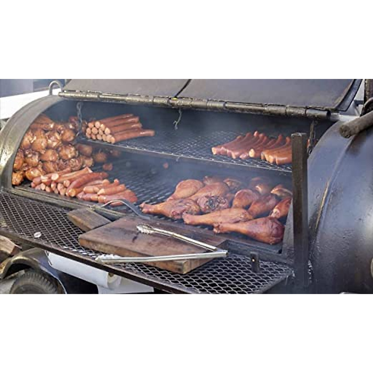 SOSCo Metals 3/4" #9 x 24" x 24" Expanded Metal - Flattened, Great for Grills and Smokers