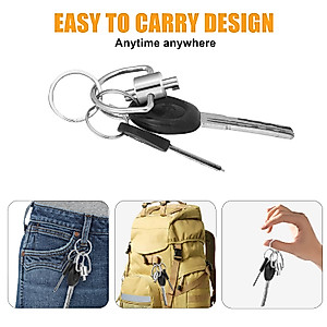 HVAC Refrigerant Locking Cap Key，Versatile HVAC service tools – Essential for Secure Installation and Removal of 410A and R22 Refrigerant Safety Caps