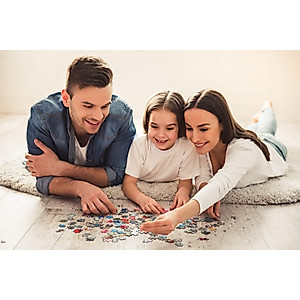 GeoToys Metropuzzle, San Francisco Jigsaw Puzzles 1000 Pieces, Detailed City Map Geography Puzzle, Challenging Adult Puzzle, Fun Puzzles for Adults, Family Puzzles, US City Map Poster Included