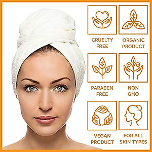 Olivia Care Bath & Body Bar Mandarin Soap 4 Pack Gift Box Organic, Vegan & Natural Contains Olive Oil Repairs, Hydrates, Moisturizes & Deep Cleans Good for Sensitive Dry Skin Made in USA