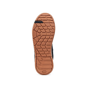 Crankbrothers Unisex Stamp Lace MTB Shoes, Black & Silver-Gum Outsole, 11 US Men