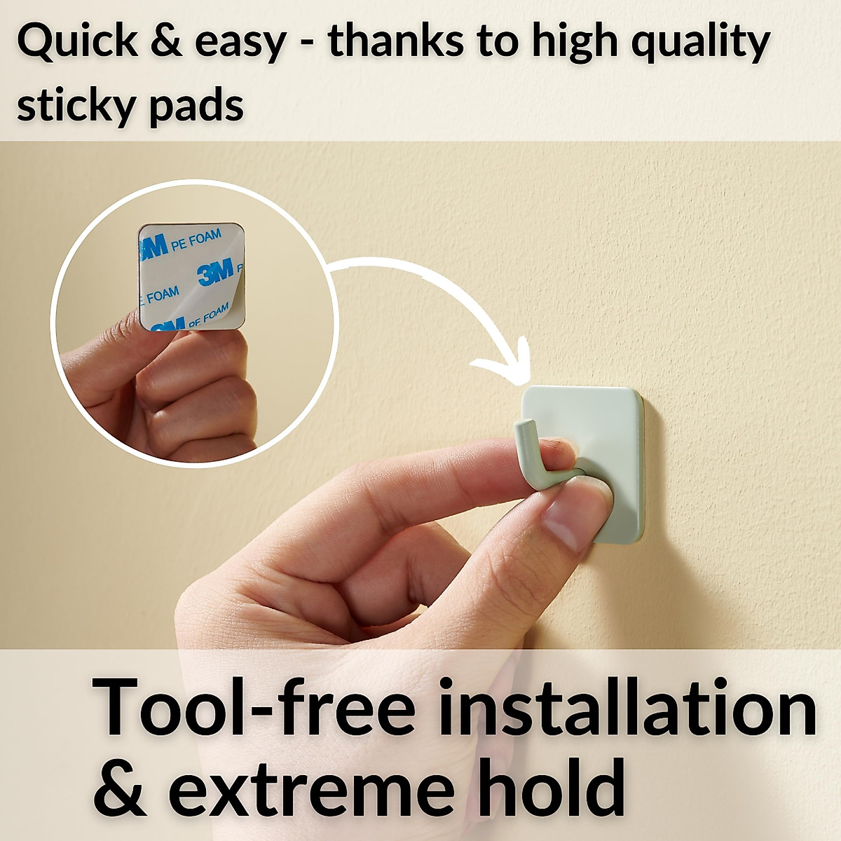 DEKAZIA® 4pcs Cute Wall Hooks Cute Hooks Kids Wall Hooks Kids Towel Hooks Colorful Wall Hooks Kids Room Funky Wall Hooks Kids Hooks for Wall Cute Hooks for Wall Backpack Kids Coat Hooks Self-Adhesive