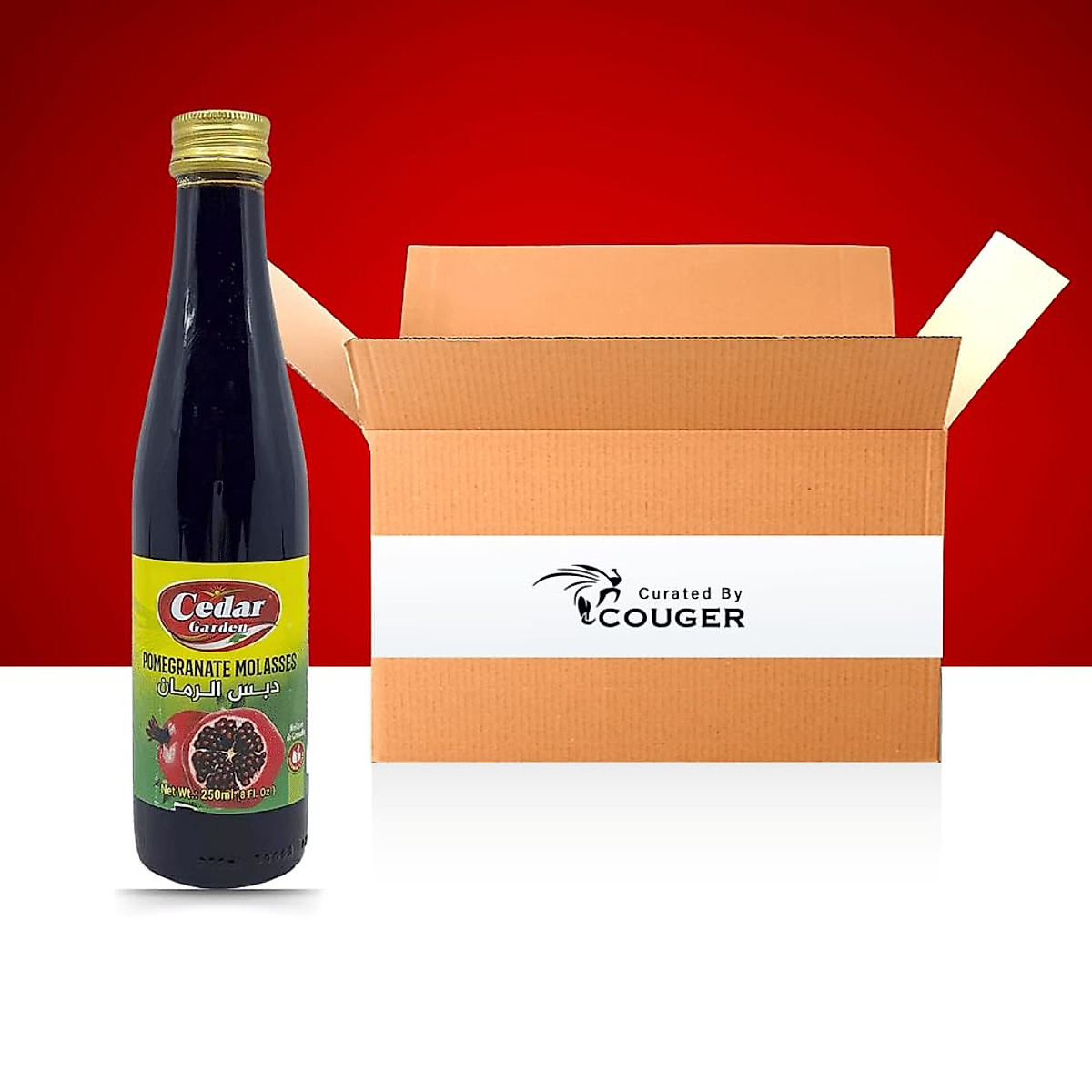 Cedar Garden Premium Pomegranate Molasses Extract 8 Fl. Oz.