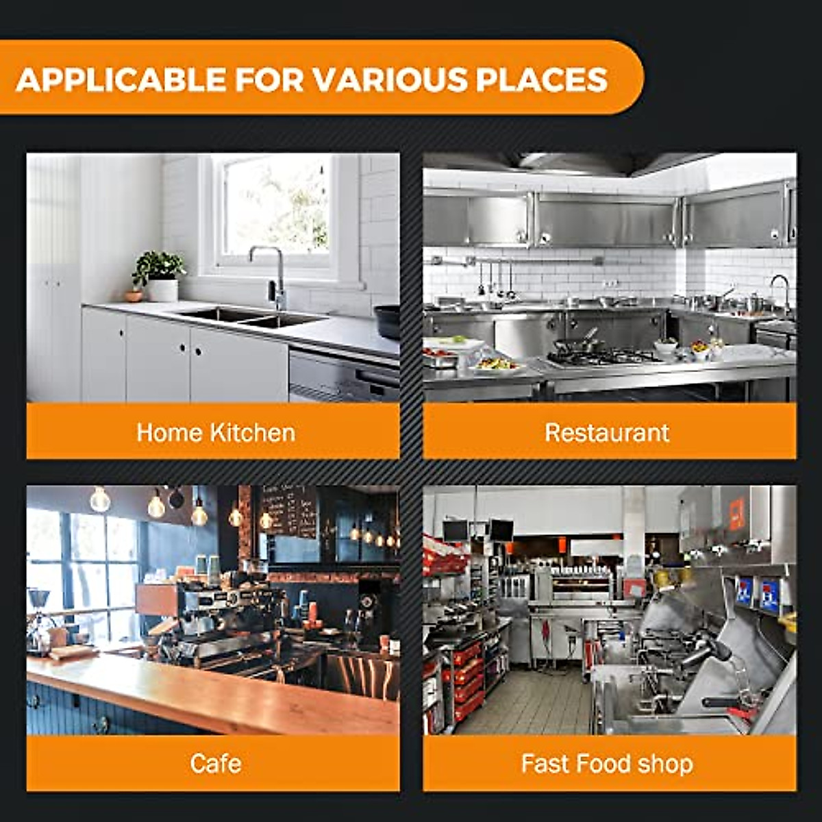 BEAMNOVA 25 LBS Top Inlet Commercial Grease Trap, 7-stage filtration 13 Gallons Per Minute Grease Trap Waste Water Oil-water Separator for Restaurant,Cafe,Canteen,Kitchen Under Sink