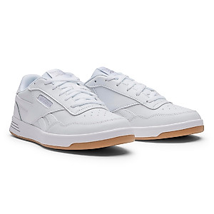 Reebok Women's Court Advance Sneaker, Footwear White/Cold Grey 2 Gum, 7.5