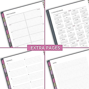 2022 Weekly & Monthly Planner by AT-A-GLANCE, 8-1/2" x 11", Large, BADGE Medallion (1565M-905)