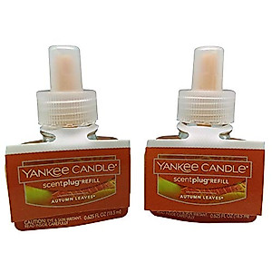 Yankee Candle Autumn Leaves Electric Home Fragrance Refills (Two)