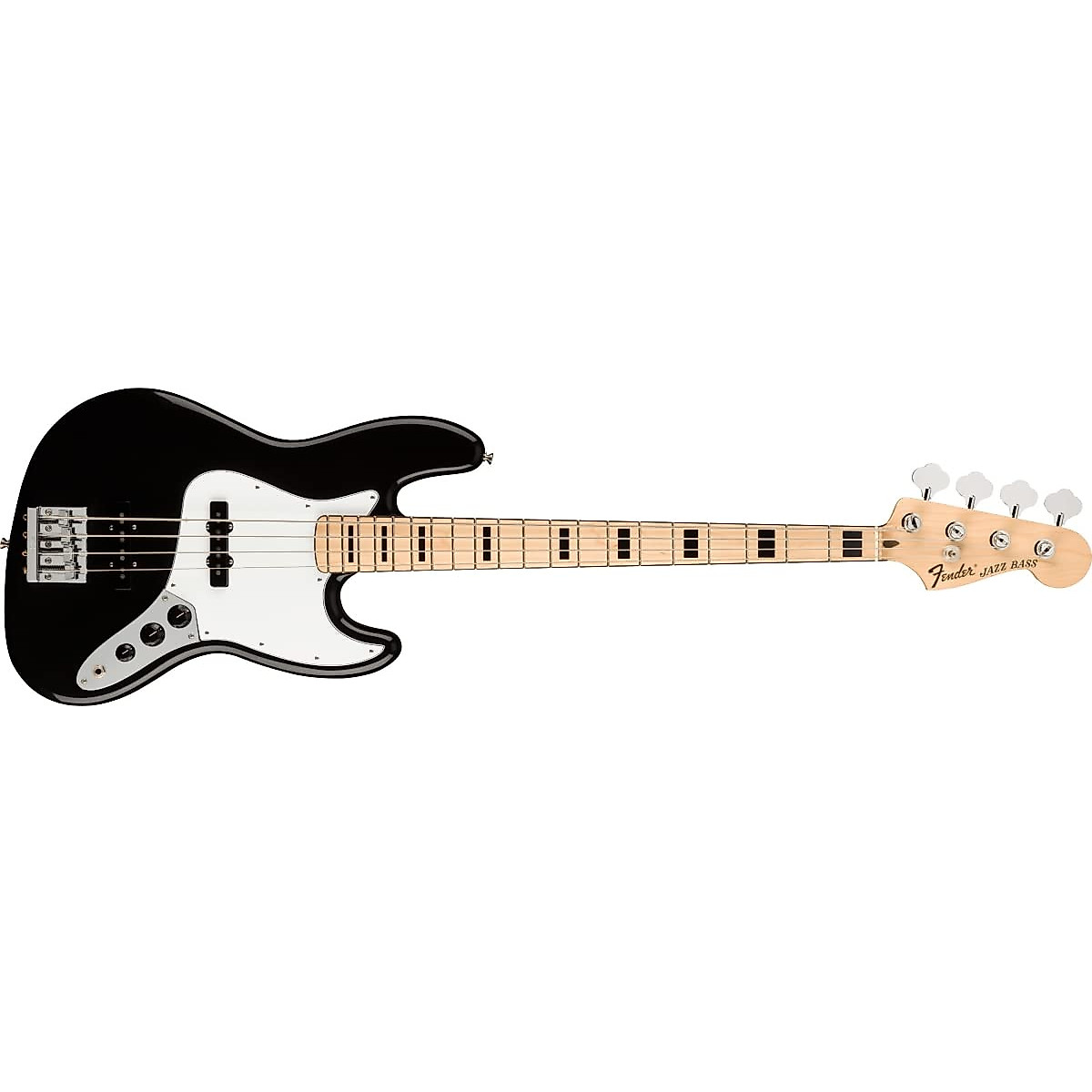 Fender Geddy Lee Jazz Bass, Black, Maple Fingerboard