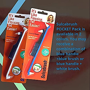 Sulcabrush Pocket Pack - 1 Sulcabrush + 1 Pocket Sulcabrush