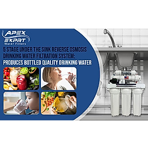 APEX Reverse Osmosis Drinking Water Filter (MR-5051)