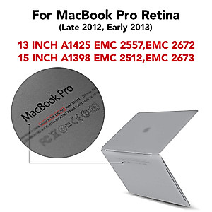 INDMEM SATA SSD 256GB 3D TLC Flash Drive Replacement for MacBook Pro Retina Mid 2012, Late 2012, Early 2013 A1425 (EMC 2557/2672), A1398 (EMC 2512/2673)